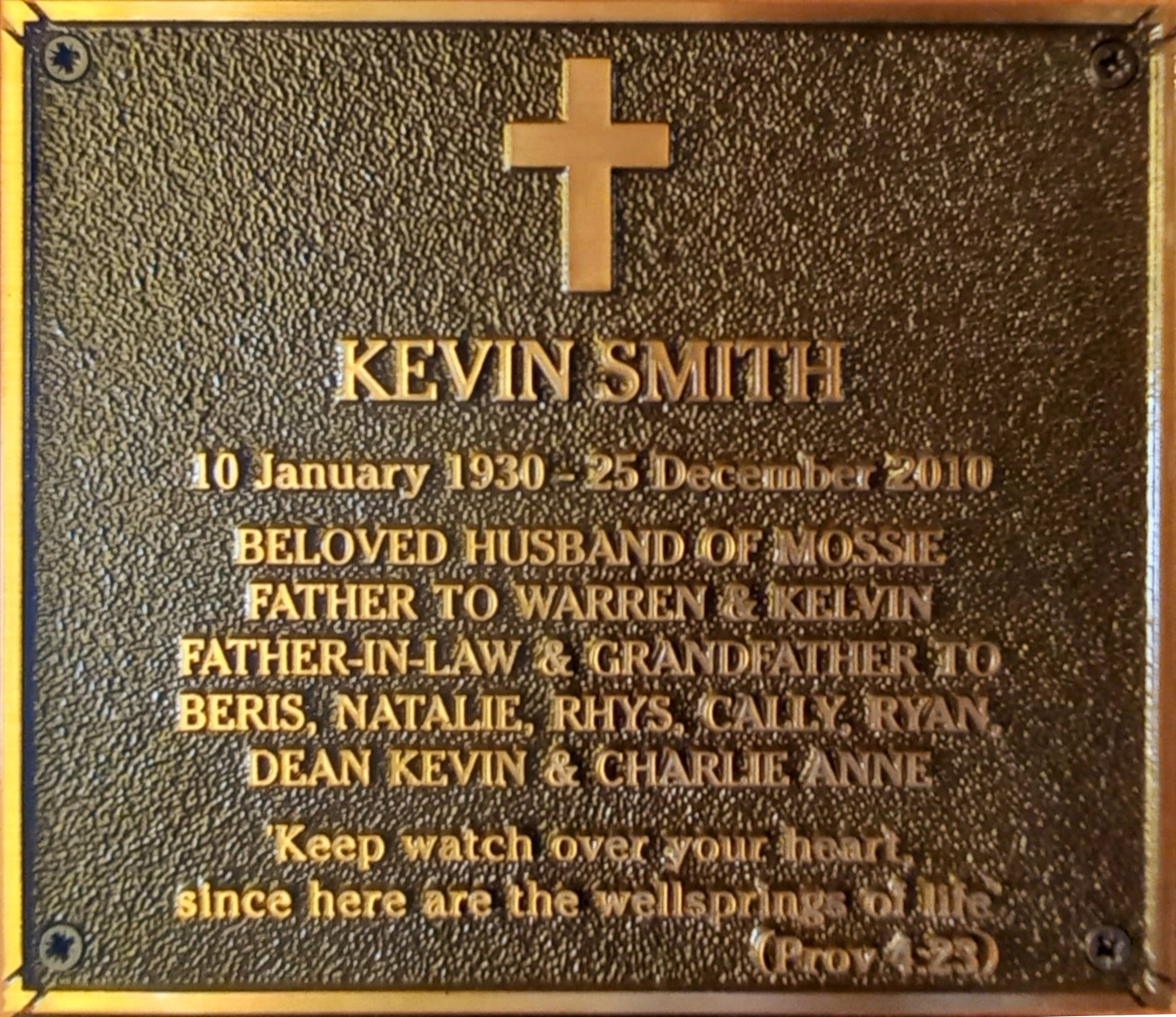 Kevin Smith – City Pastoral Region