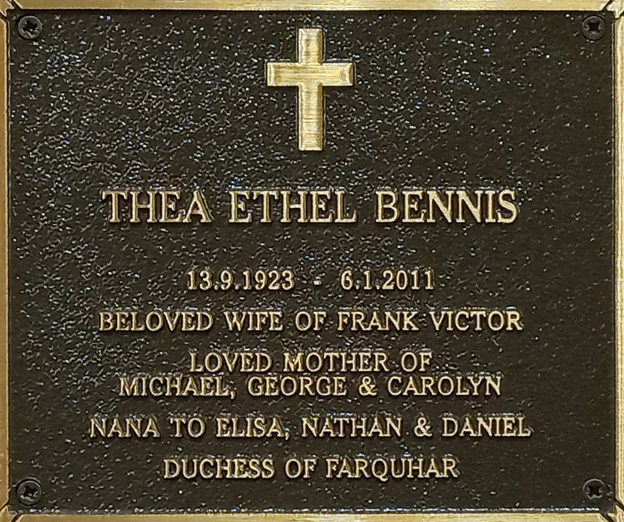 Thea Bennis – City Pastoral Region